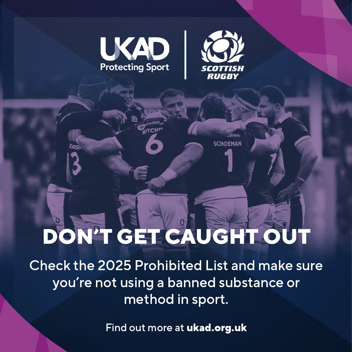 Global DRO reminder for players to check medicines - Scottish Rugby