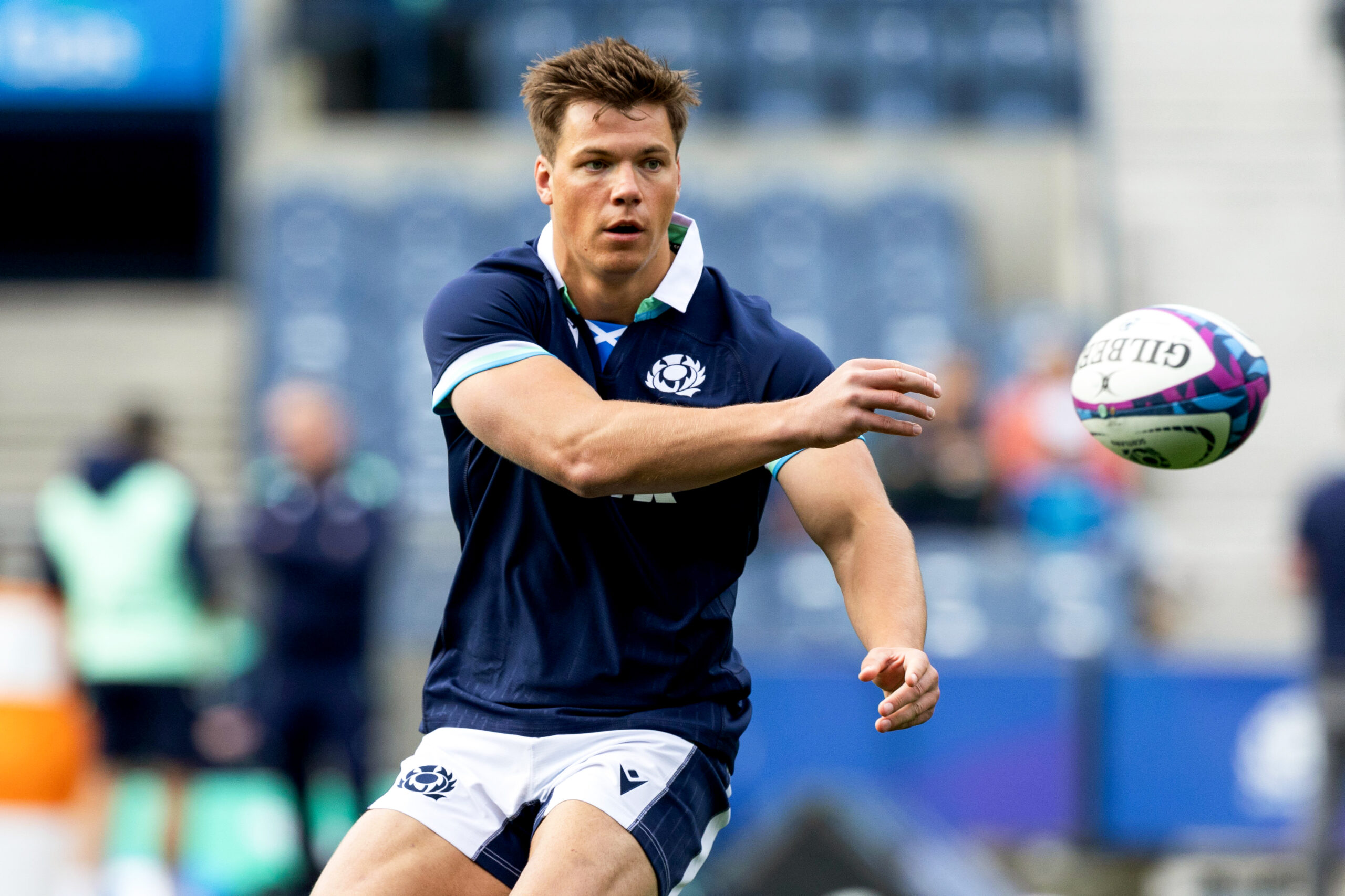 Huw Jones Looks Ahead to England - Scottish Rugby