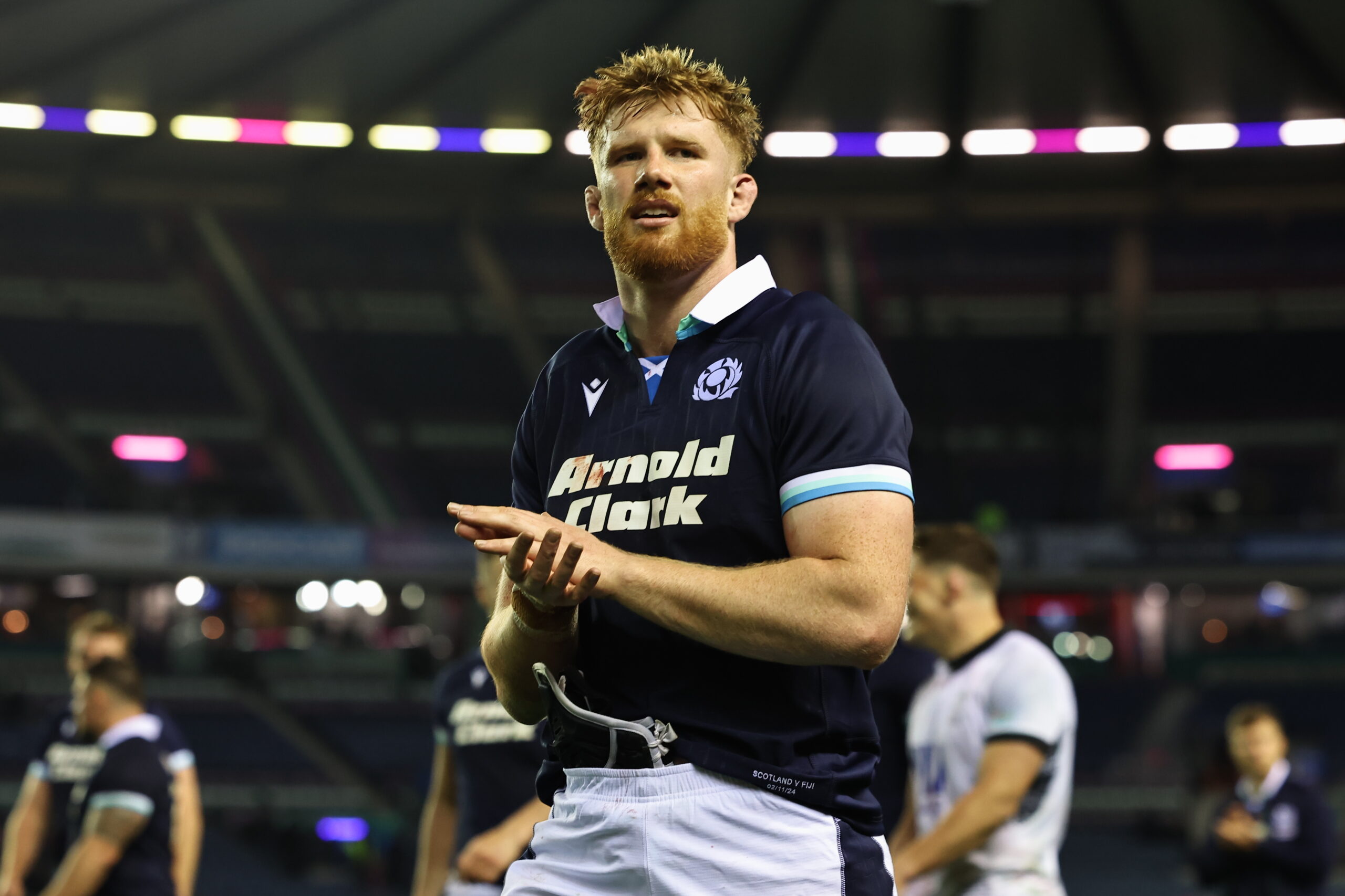 Gregor Brown set for start in the Stade de France - Scottish Rugby